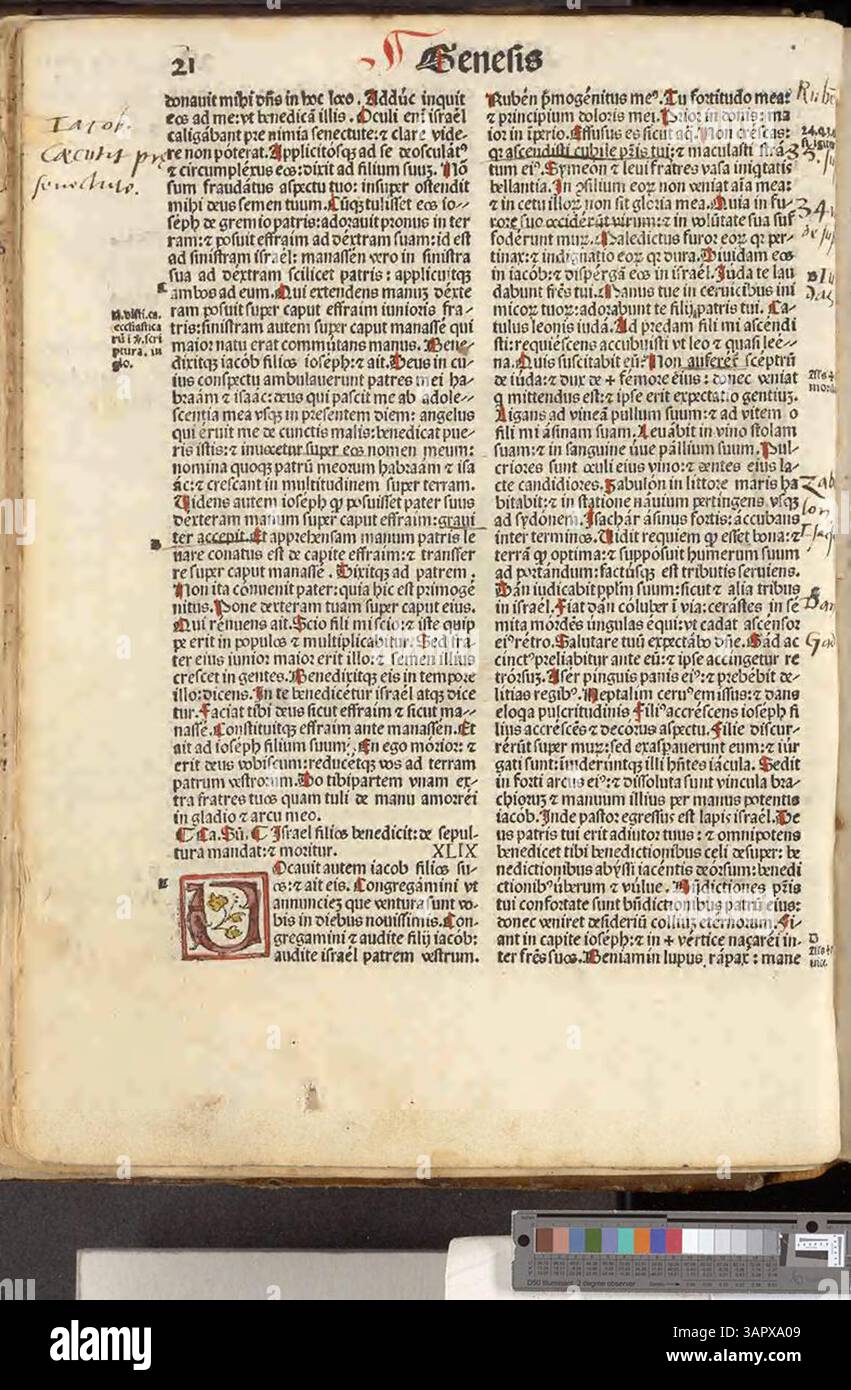This Latin Bible contains concordances for both the Old and New ...
