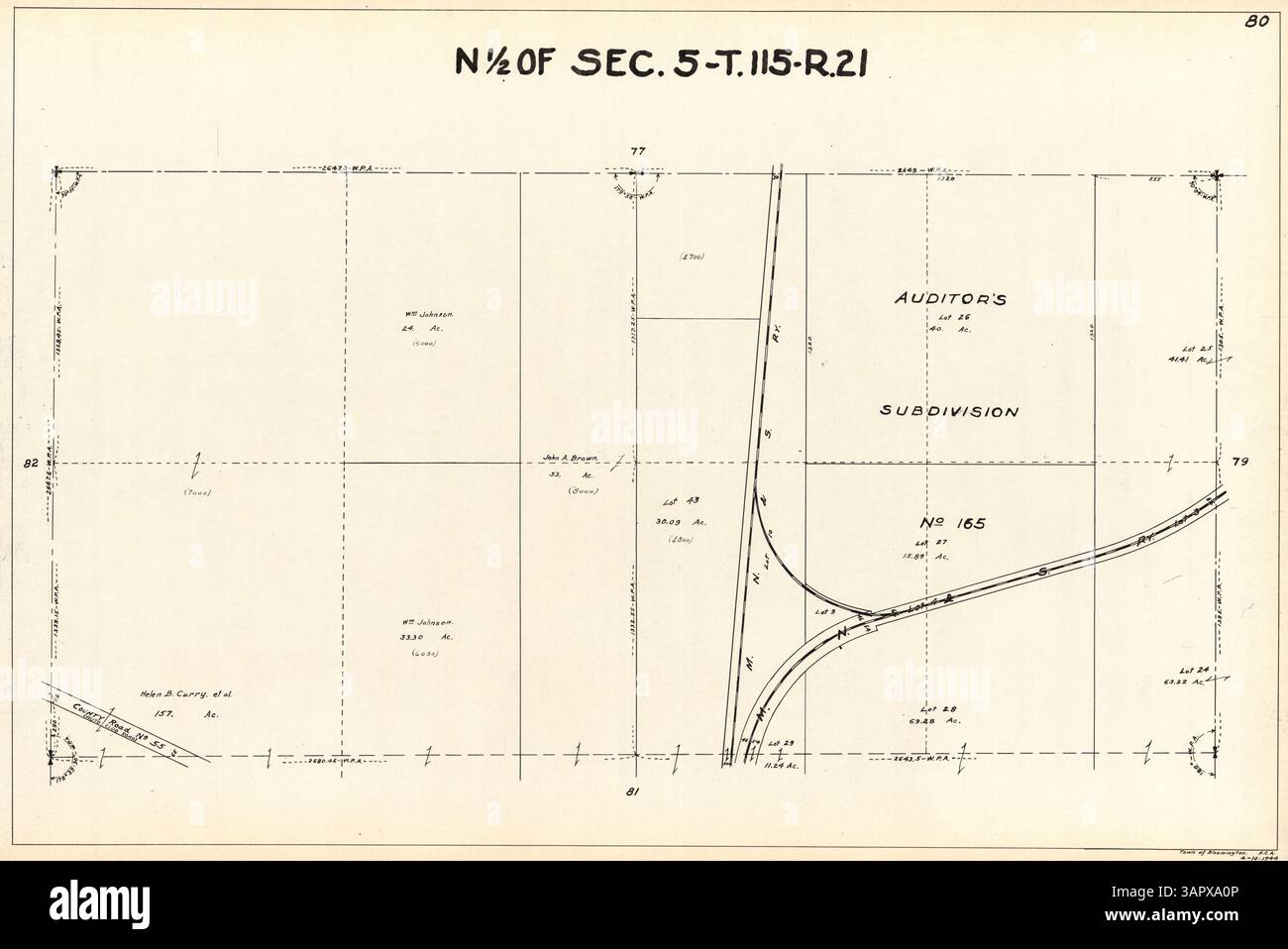 This set contains surveys and plats of properties in the City of ...