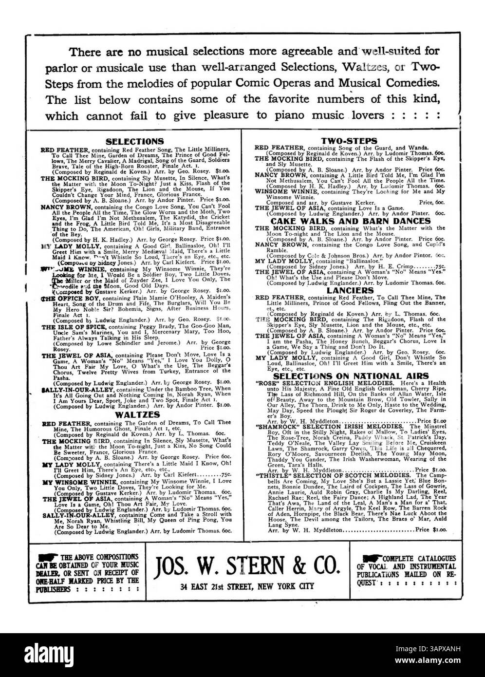 Musical theater works Cut Out Stock Images & Pictures - Alamy