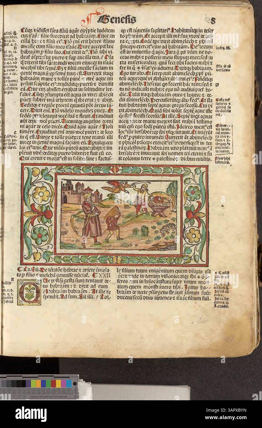 The Latin Bible with concordances for both Testaments, stored in the ...