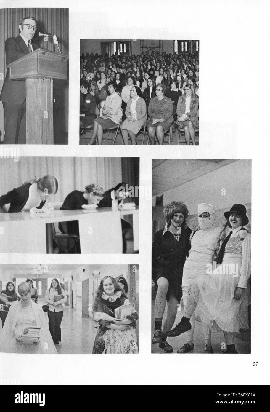 The 1974 Regina Yearbook captures student life, faculty, and ...
