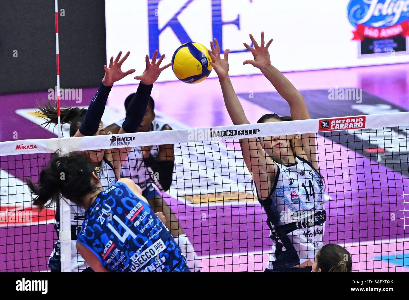 Treviso, Italy. 16th Apr, 2025. Ting Zhu ( Prosecco Doc Imoco ...