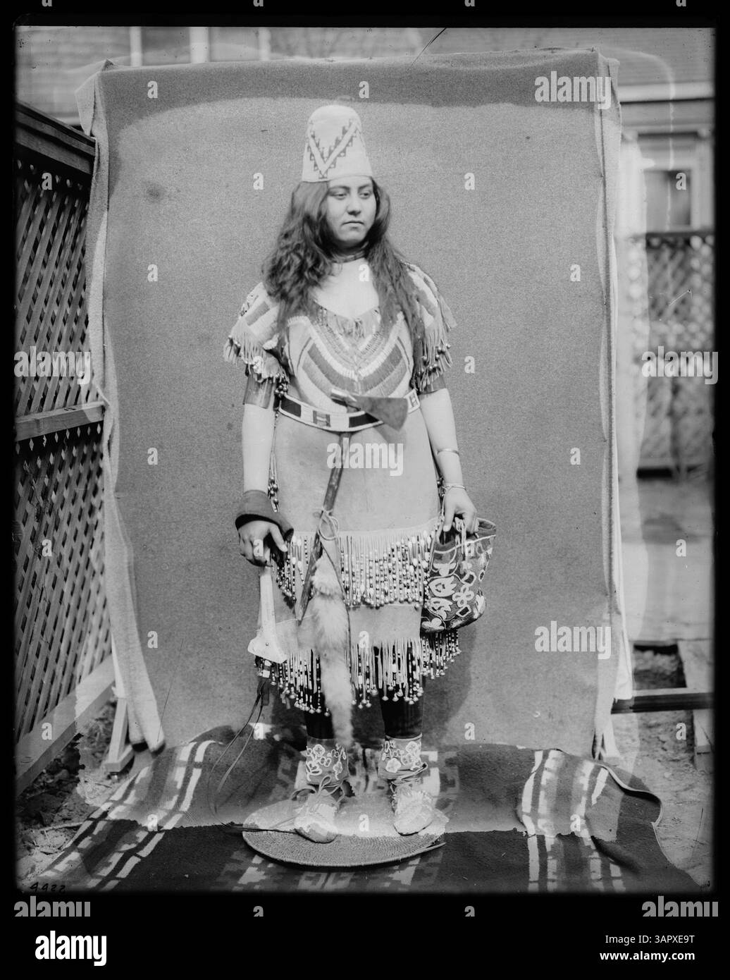 This photograph from the Lee Moorhouse collection shows Lou French, a ...