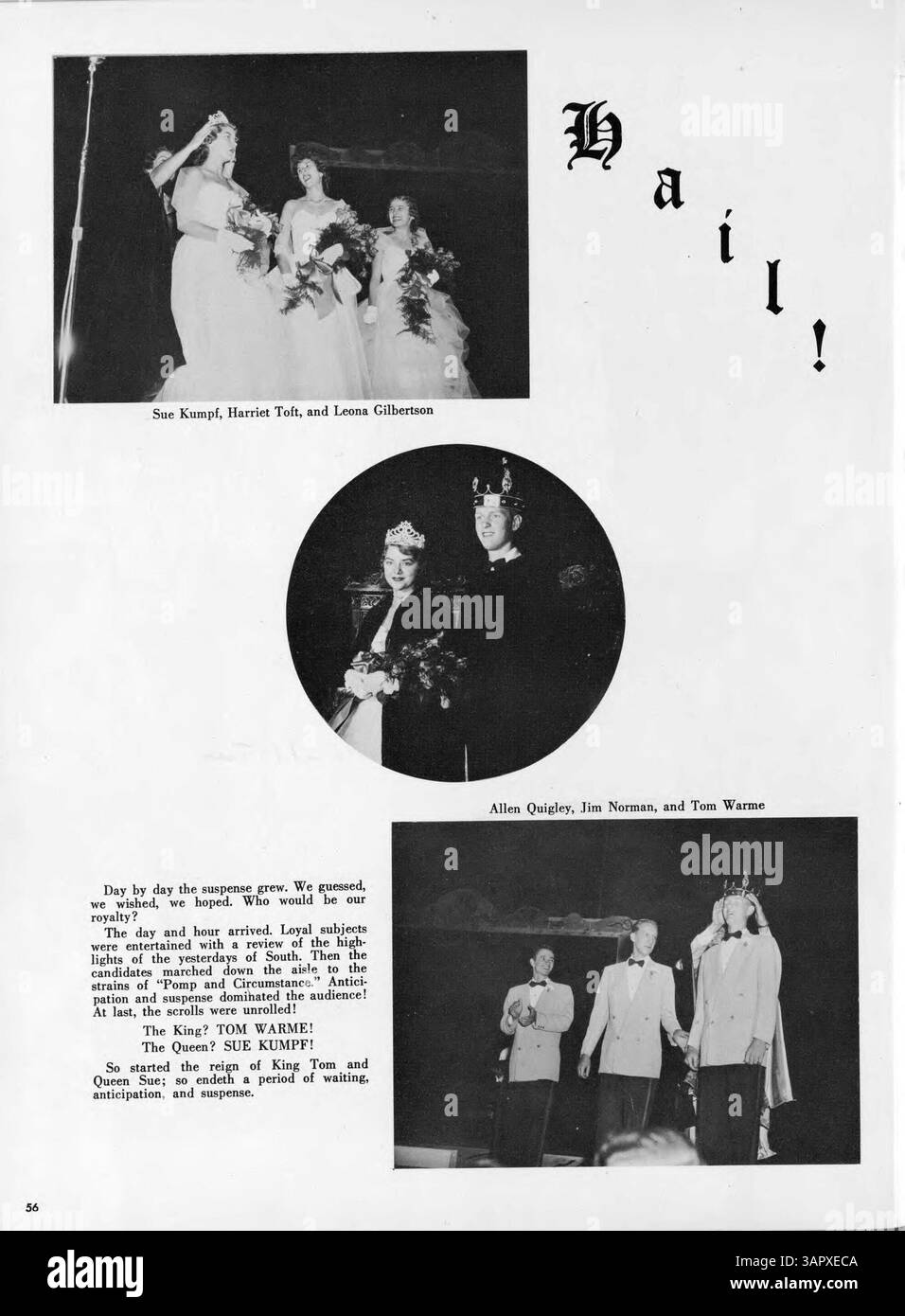 The 'Tiger' yearbook from 1953 features students, teachers, clubs ...