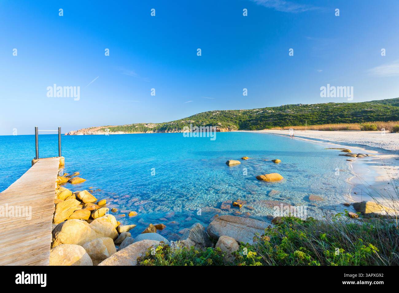 Sardinia, the Marmorata beach, Santa Teresa, Italy Stock Photo - Alamy