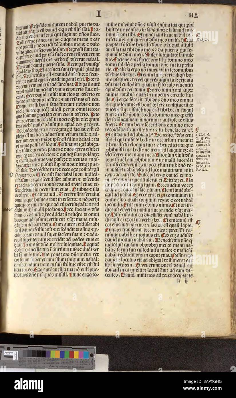 This edition with concordances connects Old and New Testament ...