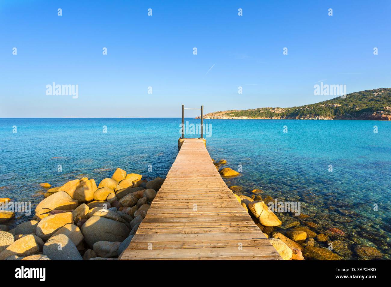 Sardinia, the Marmorata beach, Santa Teresa, Italy Stock Photo - Alamy