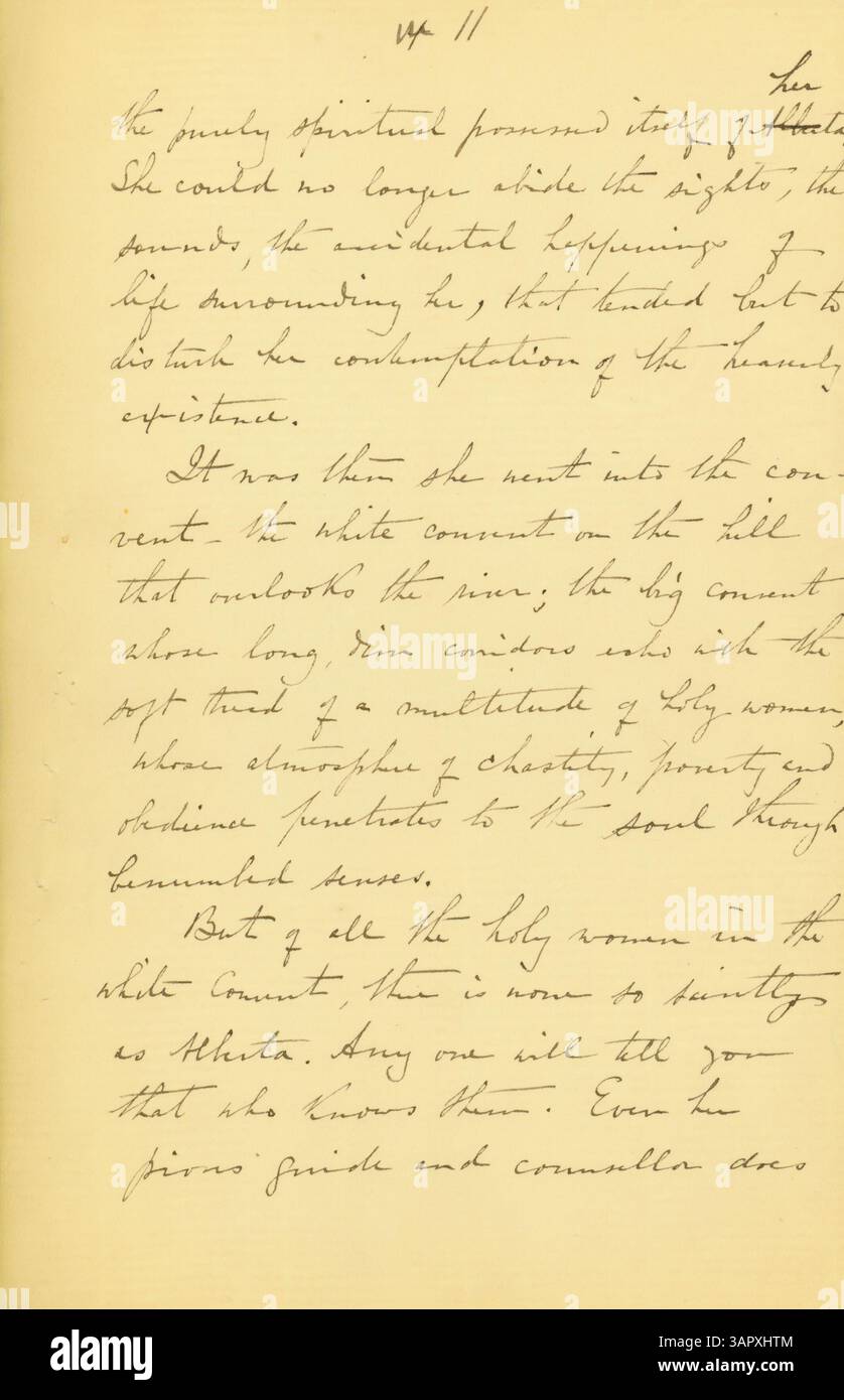 This original manuscript of Kate Chopin’s short story 'Two Portraits ...