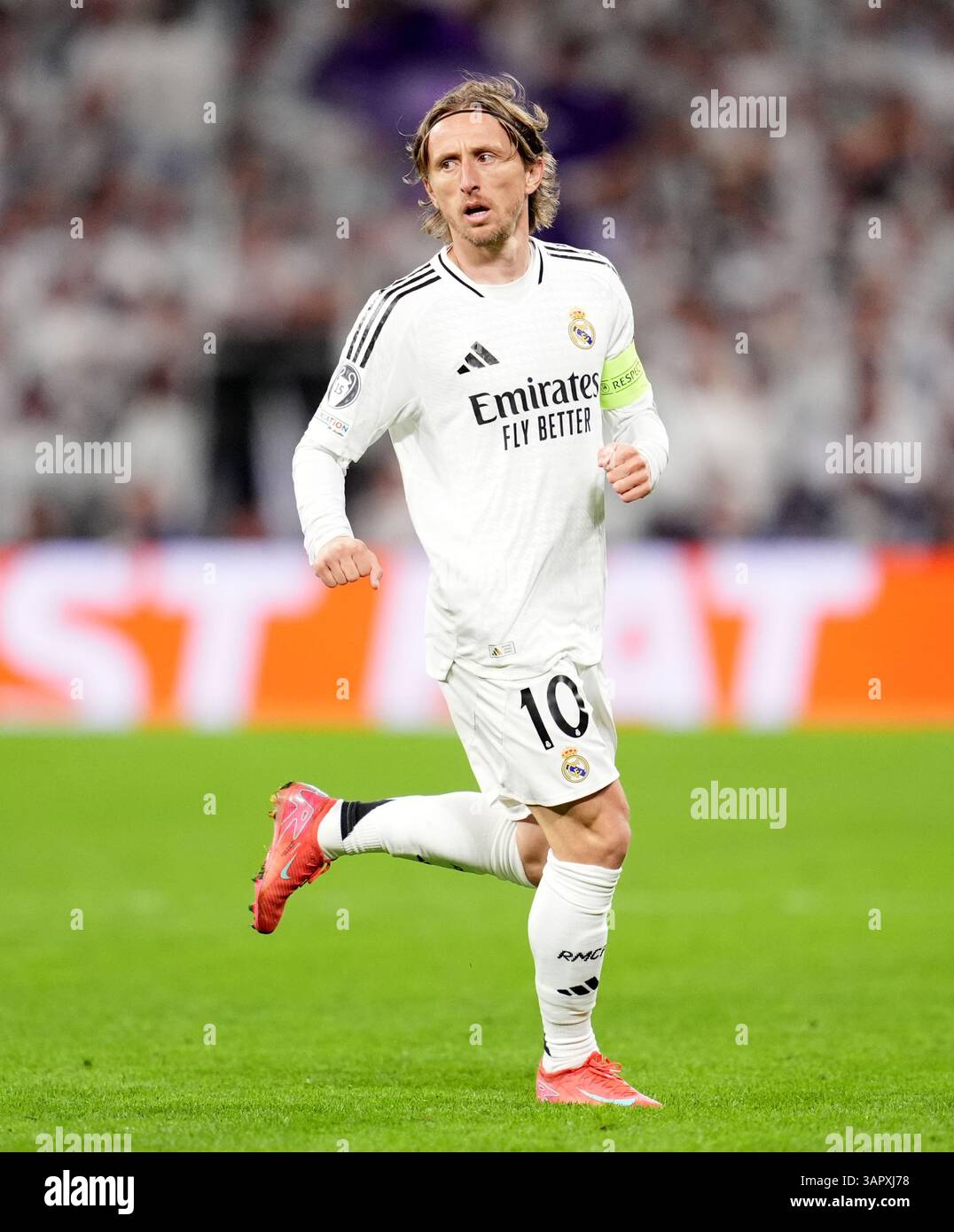 Real Madrid's Luka Modric during the UEFA Champions League quarter ...