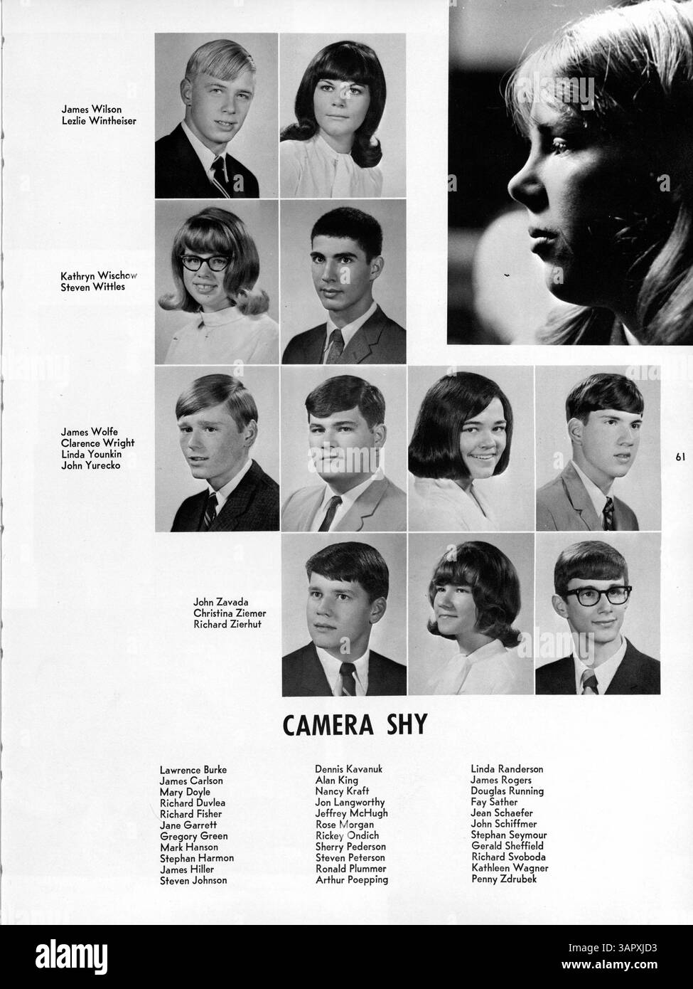 This 1966 high school yearbook from Roosevelt High School showcases ...