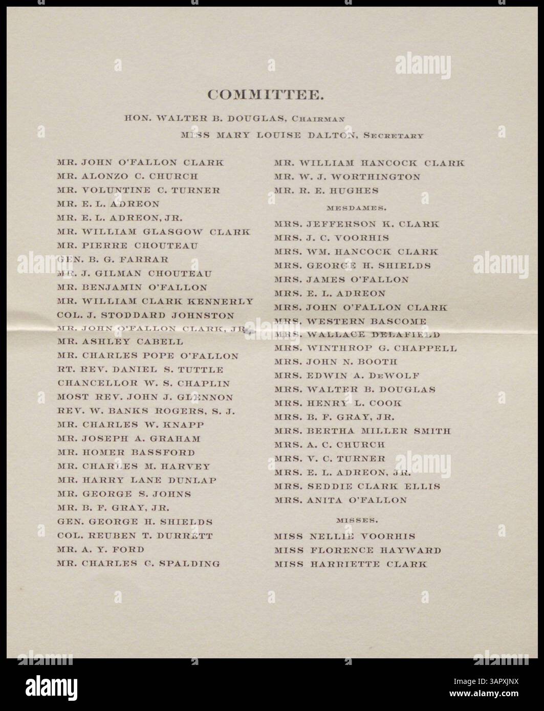 This invitation to George Rogers Clark Day at the 1904 Louisiana ...