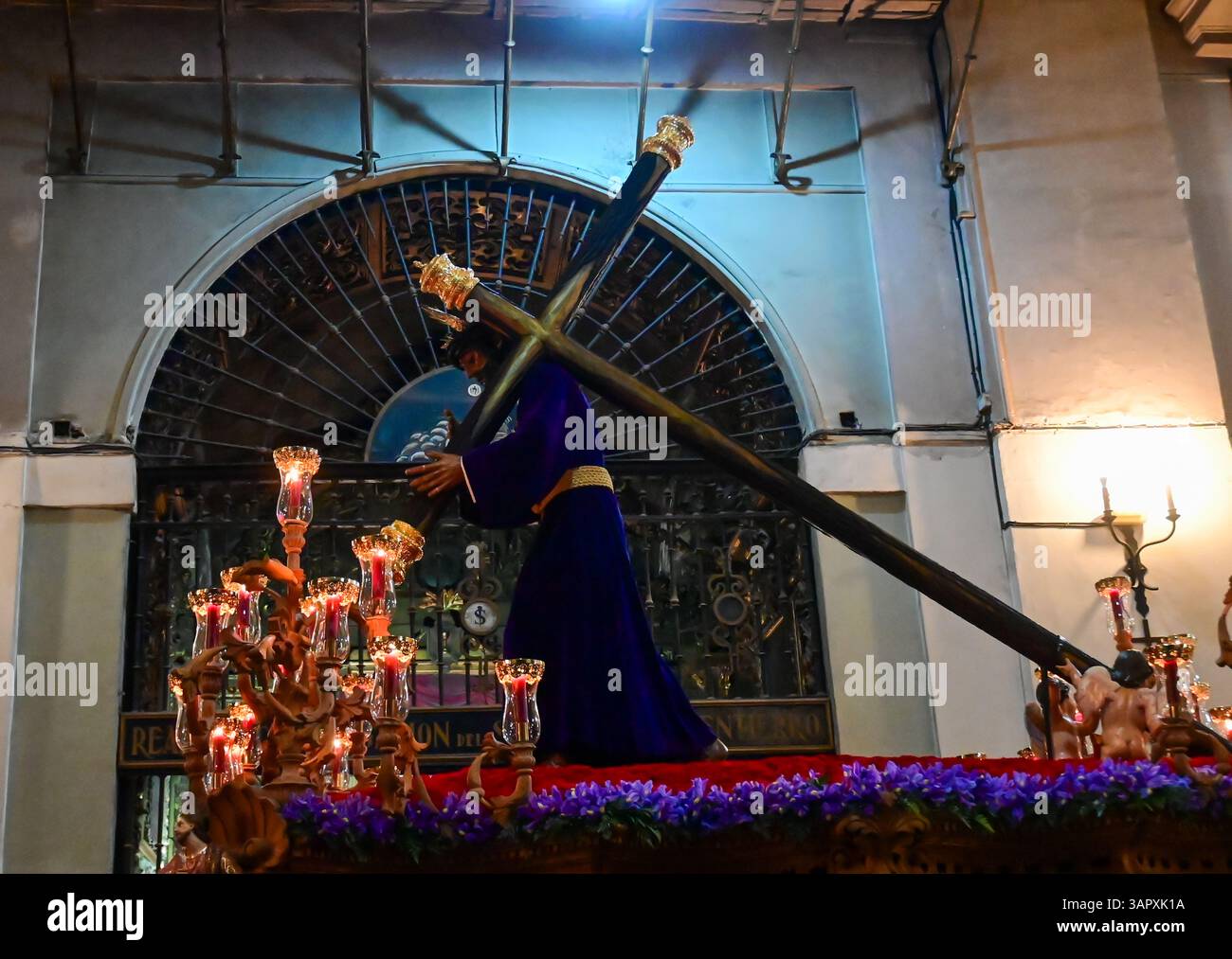 Madrid, Madrid, SPAIN. 16th Apr, 2025. Despite the procession's ...