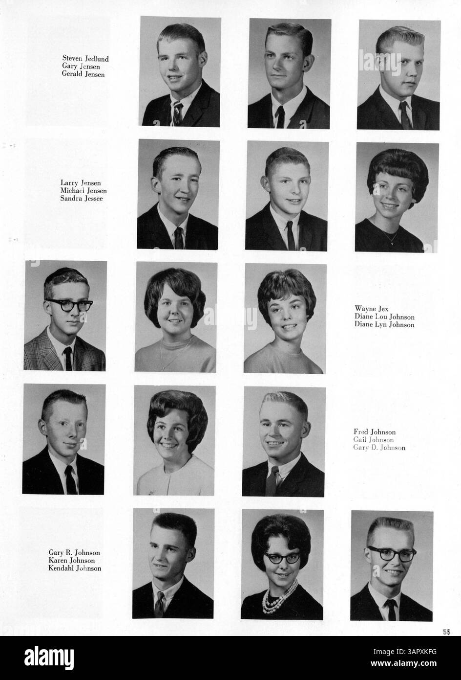 The 1964 edition of the Richfield High School Yearbook, titled Aurean ...