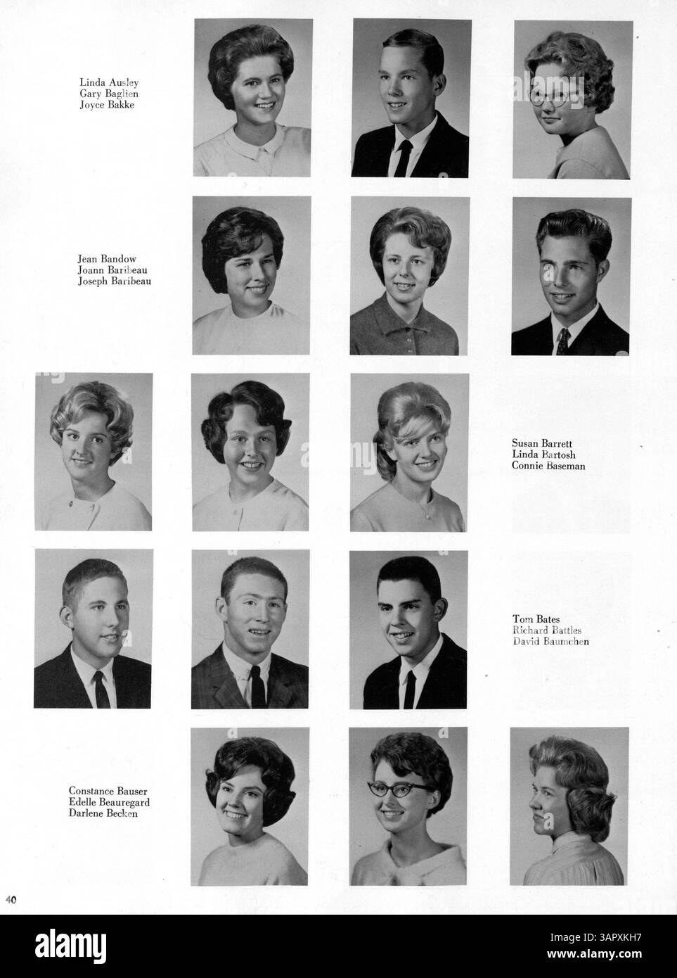 The 1964 Richfield High School yearbook features students, teachers ...