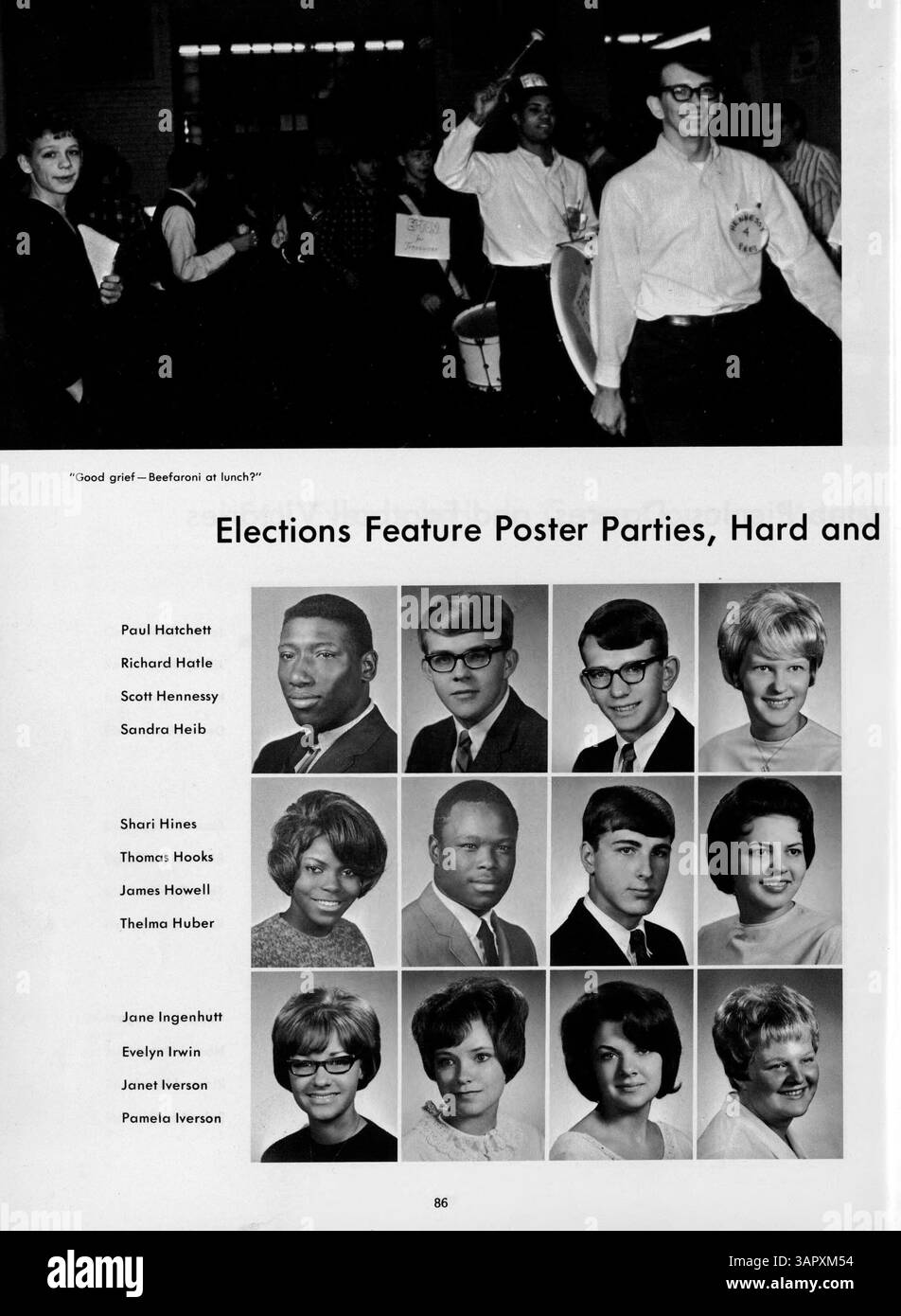The 1966 'Centralian' Yearbook from Central High School captures the ...