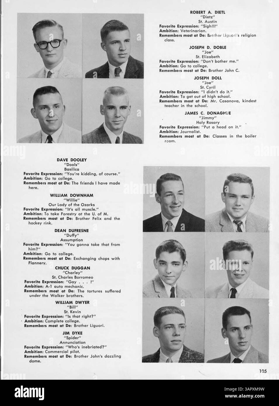 This 1958 yearbook from De La Salle documents the highlights of the ...