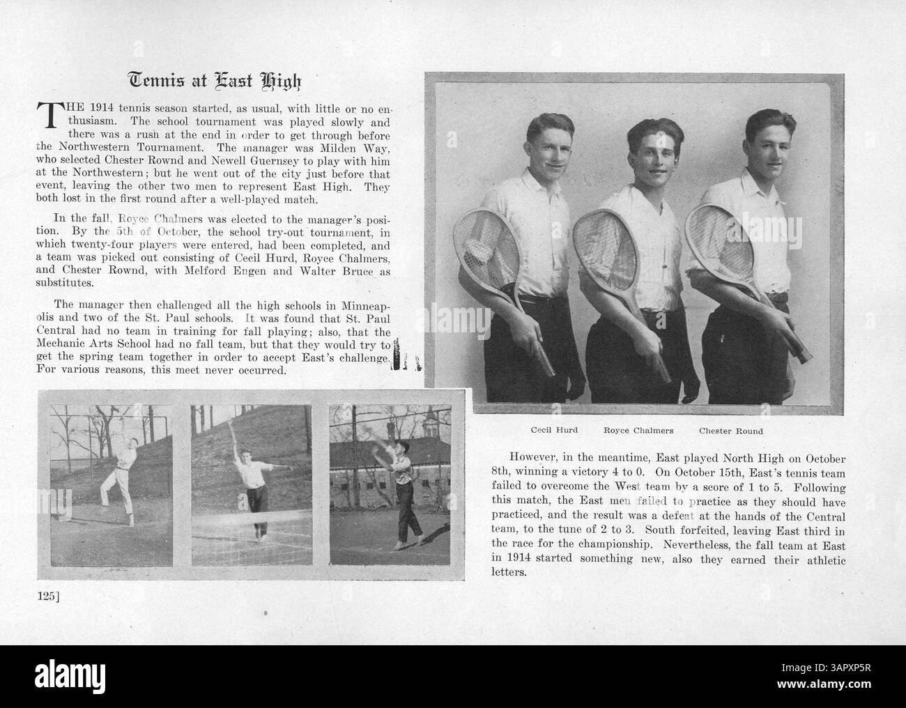 East High School's 1915 yearbook, 'The Cardinal,' captures moments from the 1914-1915 school ...