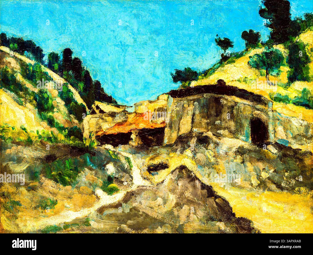 Cézanne's Landscape with Water Mill redefines nature through geometric ...