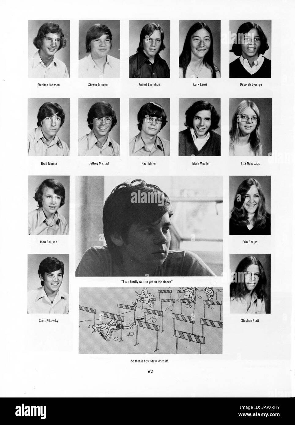 The 1973 'Mustang' yearbook from Breck High School documents the ...
