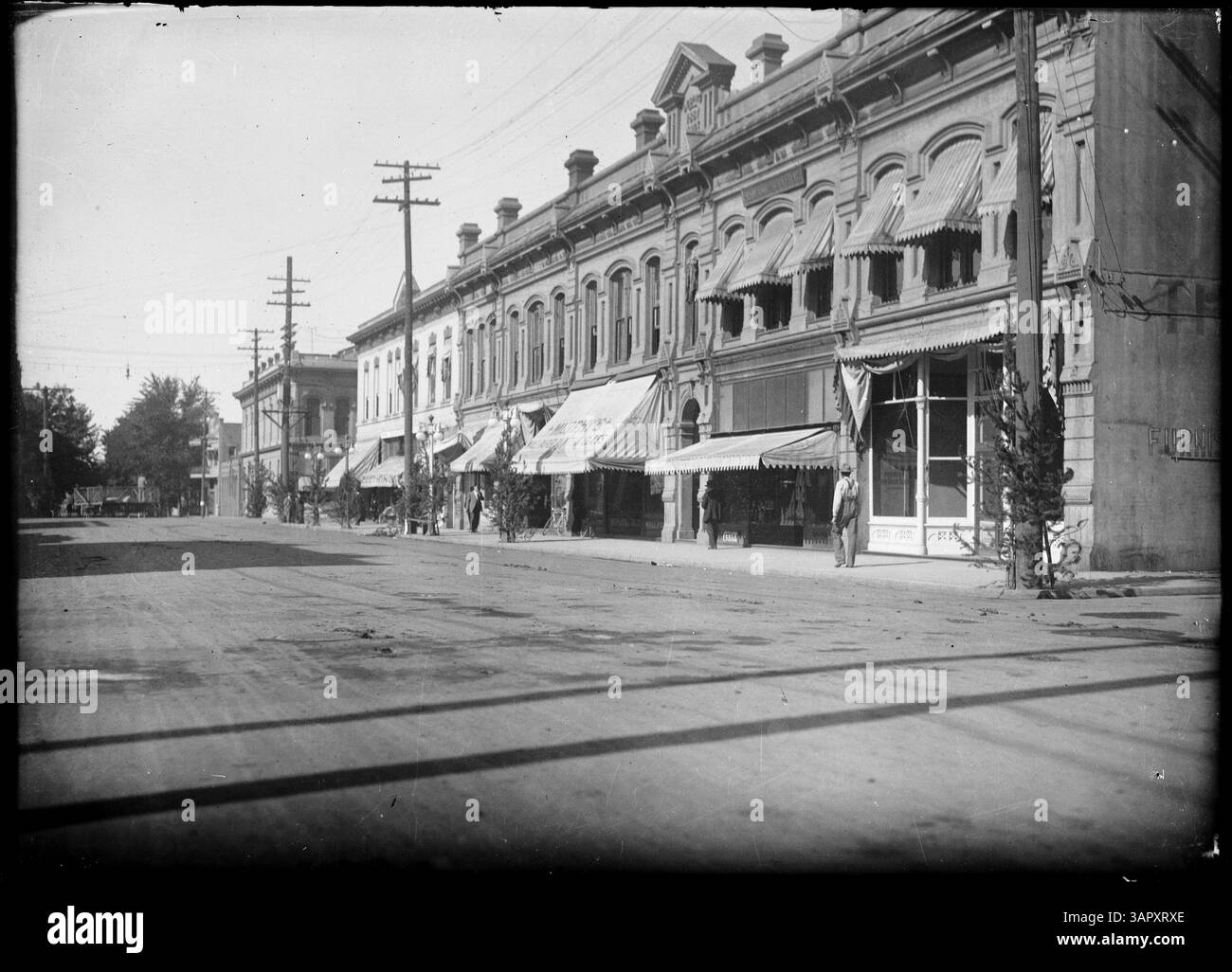 This image by Lee Moorhouse shows the LaDow Block and Judd Building in ...