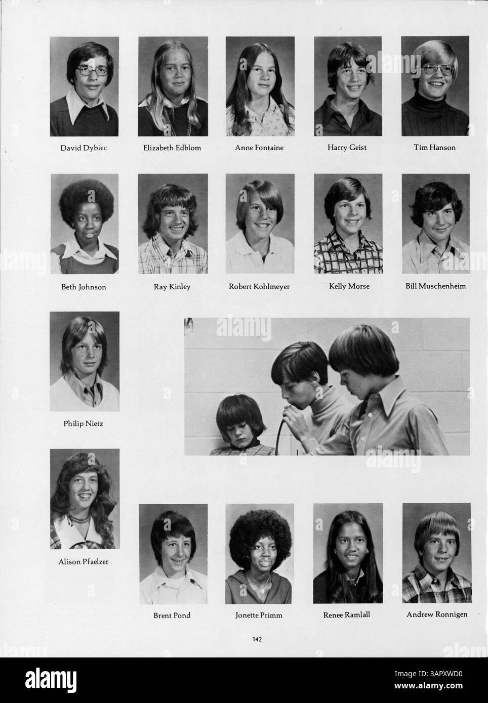 This high school annual, the 1975 Mustang Yearbook, documents the ...