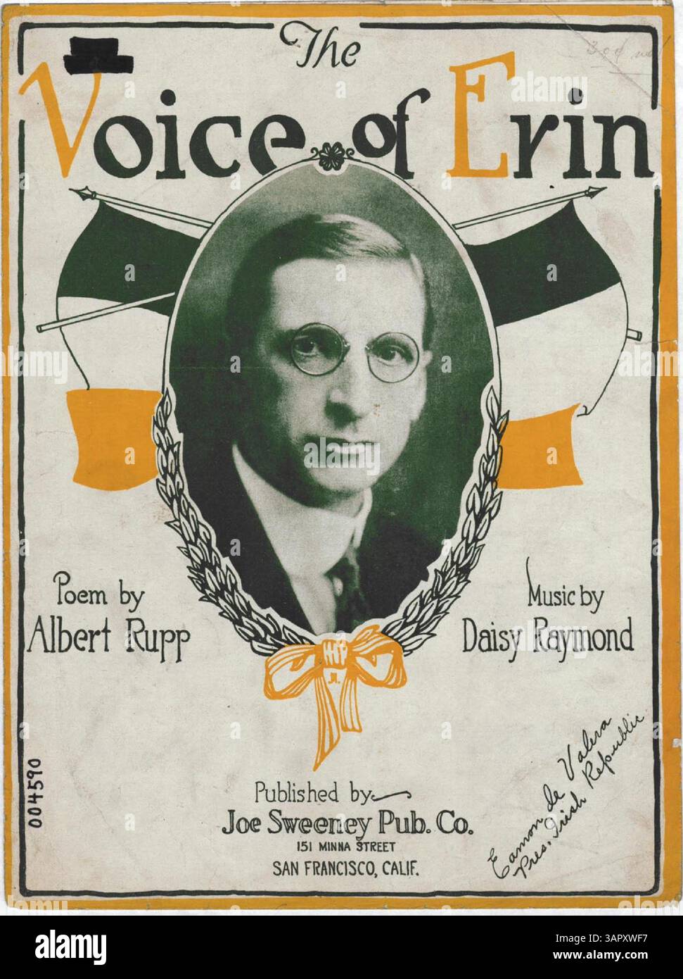 'The Voice of Erin' is a poem by Albert Rupp, known as the 'Ship Yard ...