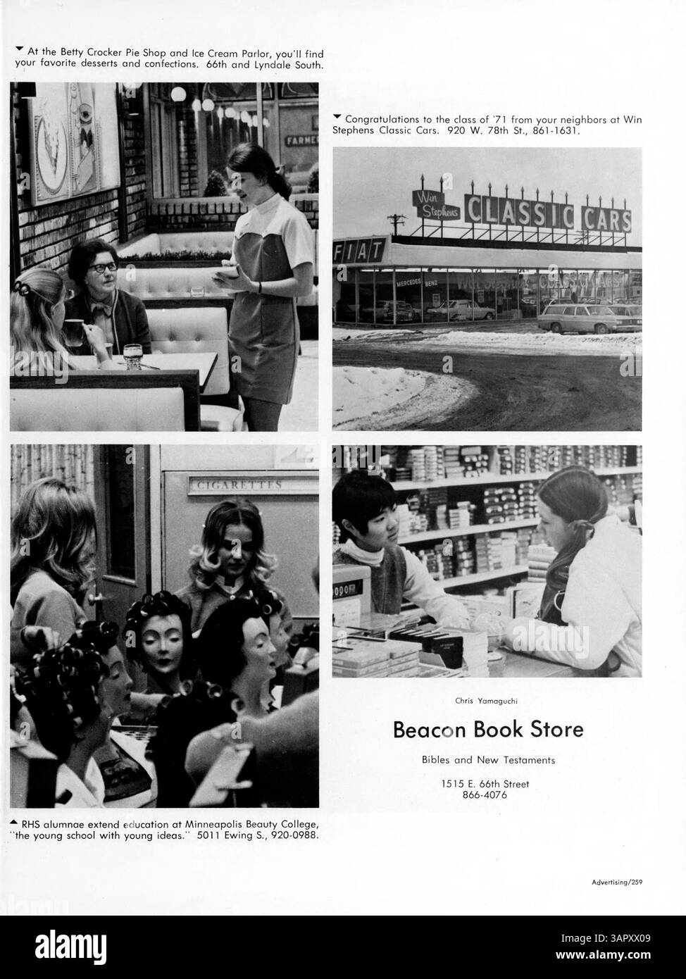 This yearbook captures the 1970-1971 school year at Richfield High School, featuring students ...