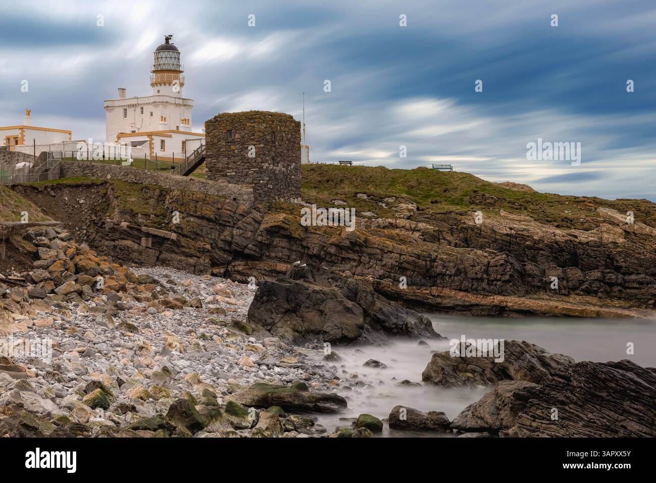 Kinnaird Head Castle Lighthouse in Fraserburgh, Aberdeenshire ...