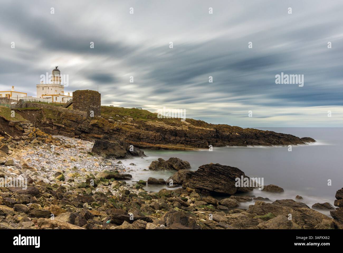 Kinnaird Head Castle Lighthouse in Fraserburgh, Aberdeenshire ...