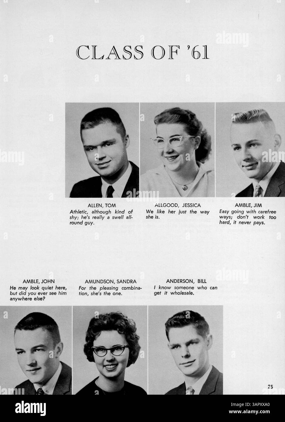 This 1961 yearbook from Edison High School documents the academic and ...