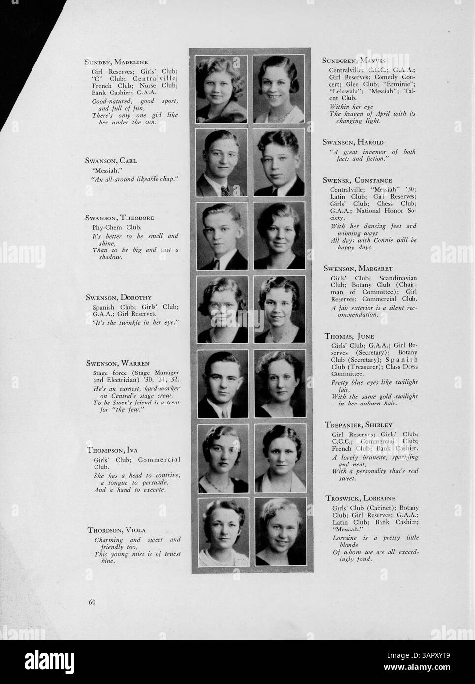 The 1932 edition of 'Centralian' showcases the accomplishments of ...