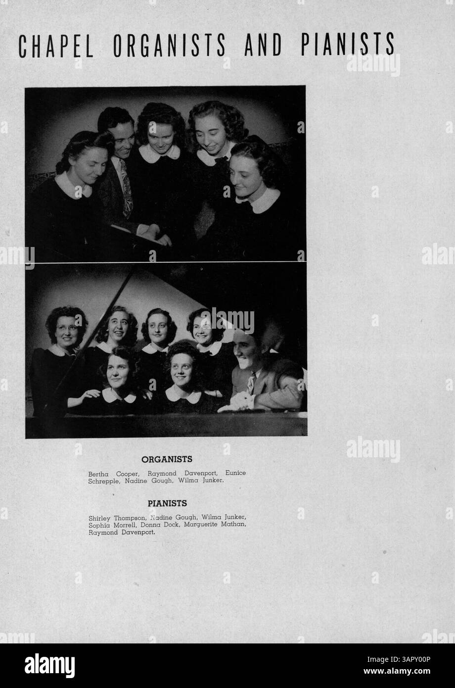 The 1946 Yearbook from North Central Bible Institute captures the ...