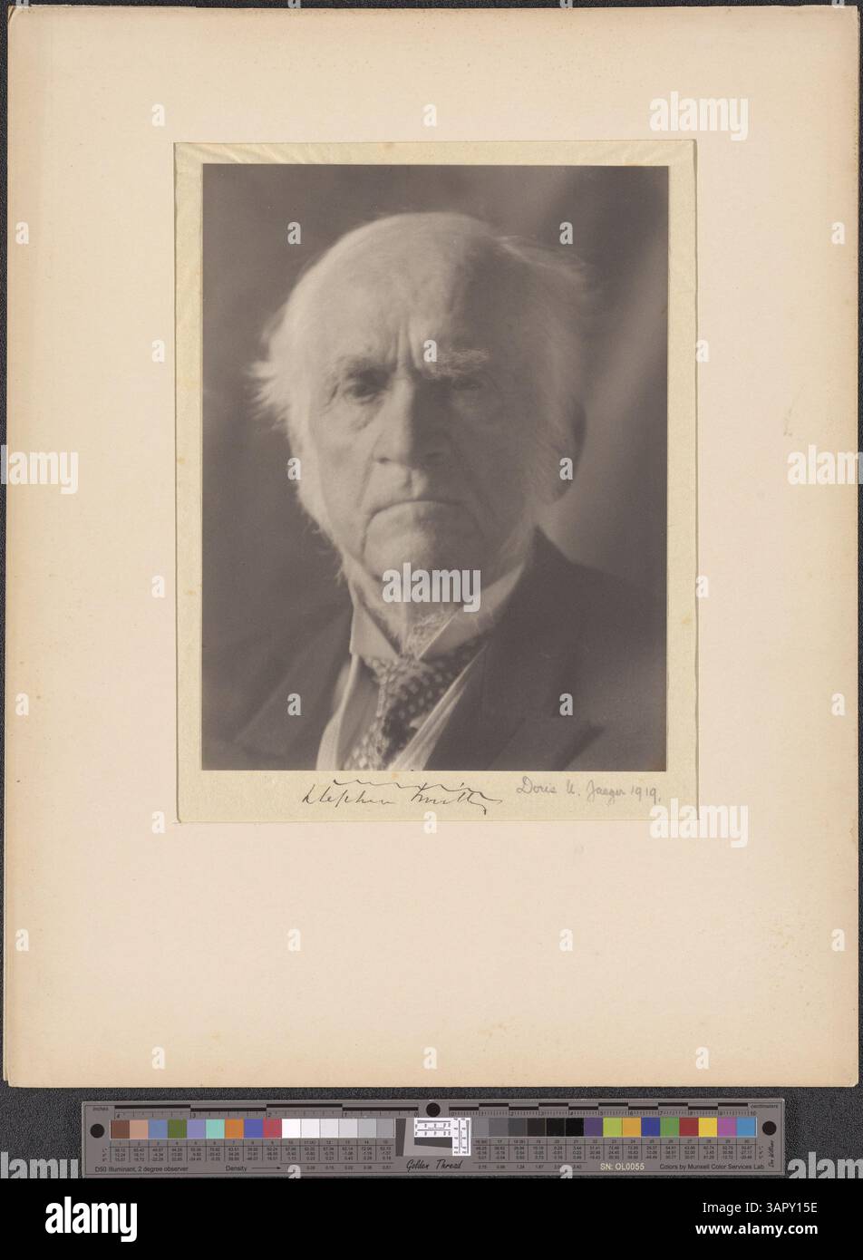 This photograph of Stephen Smith from the Doris Ulmann collection ...