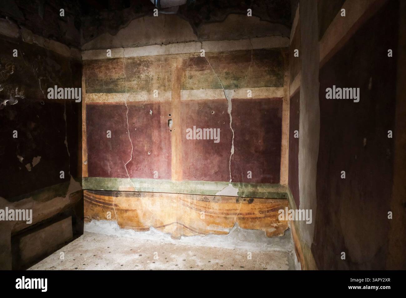 The House of Ceres, one of the best preserved domus in Pompeii ...