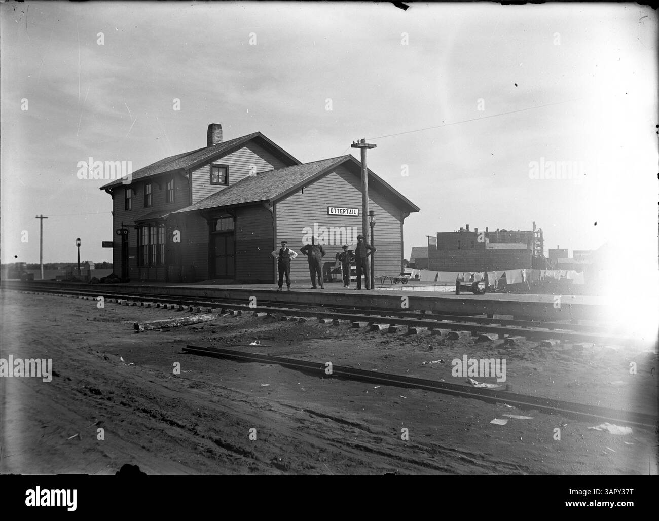 The Soo Line Railroad Station, a prominent transportation hub in ...