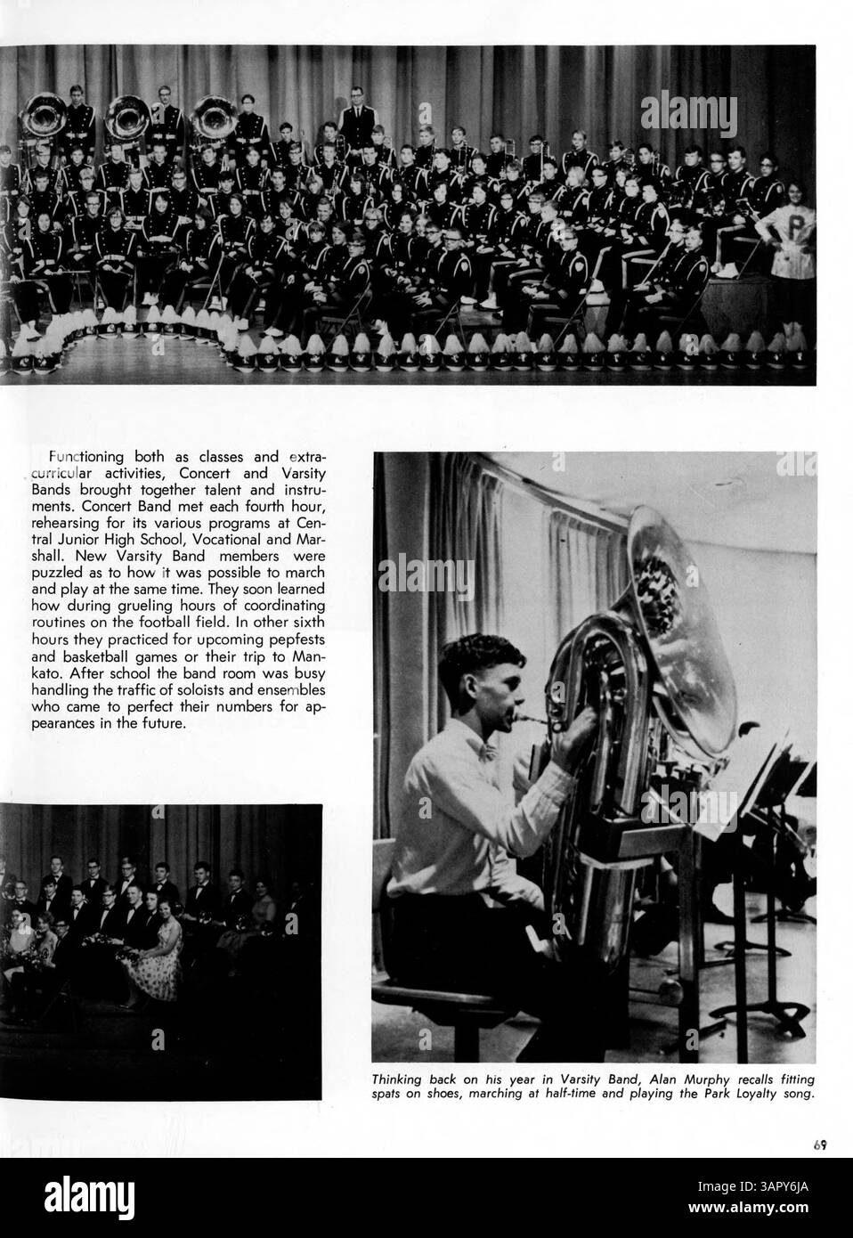 The 1965 yearbook from St. Louis Park High School, titled Echowan '65 ...