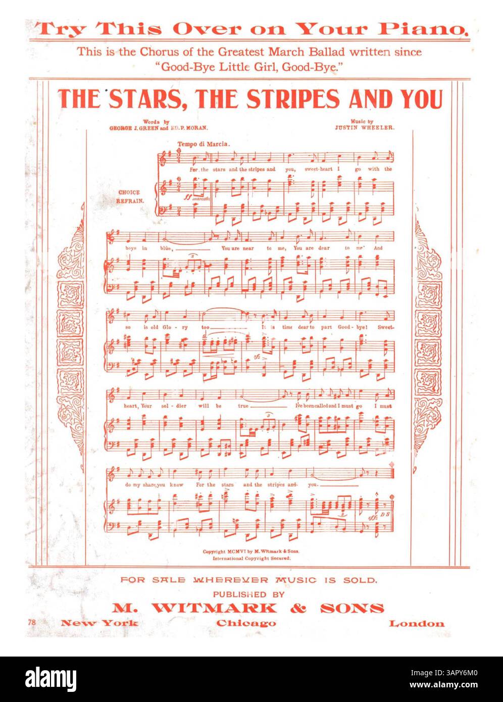 'Sunbeam' includes the lyrics of Clifton Bingham and the music of ...