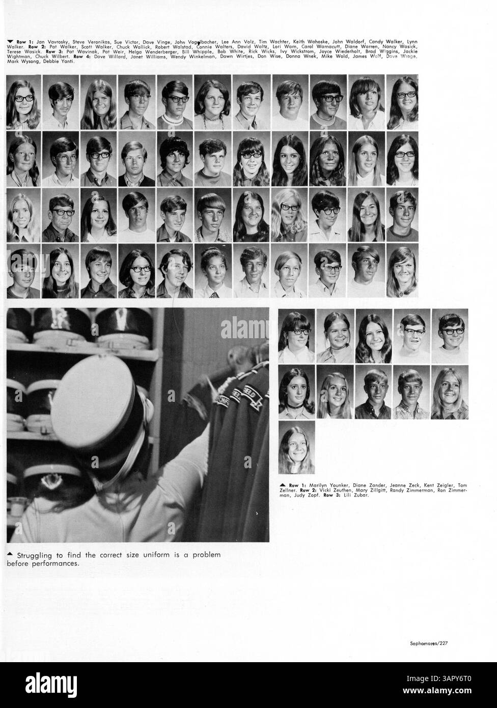 Richfield High School's 1971 yearbook features highlights of student ...