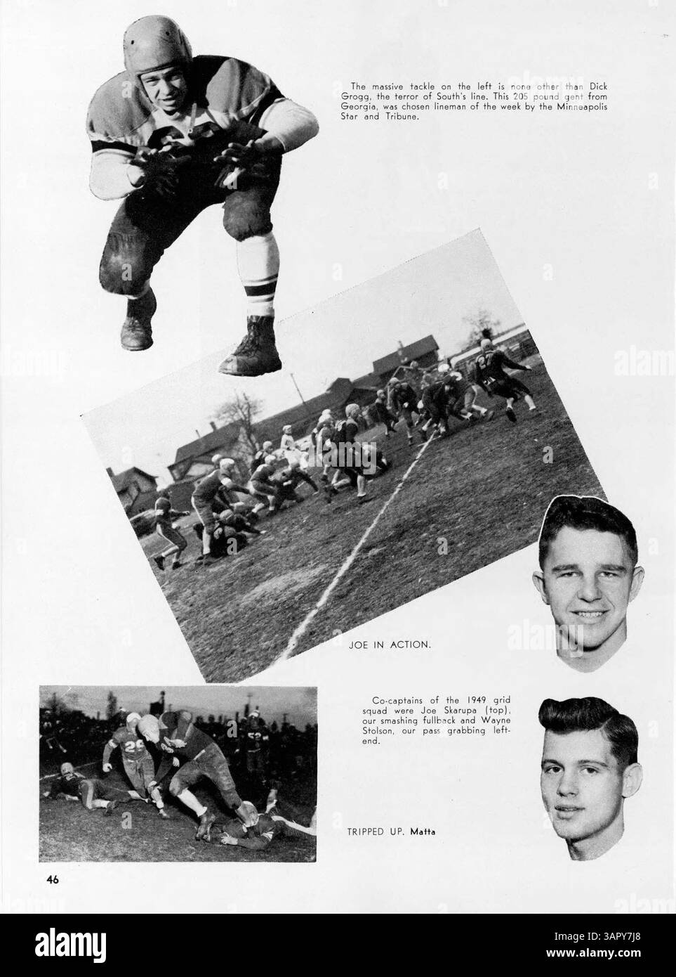 The Tiger Yearbook of 1950 from South High School documents key school ...