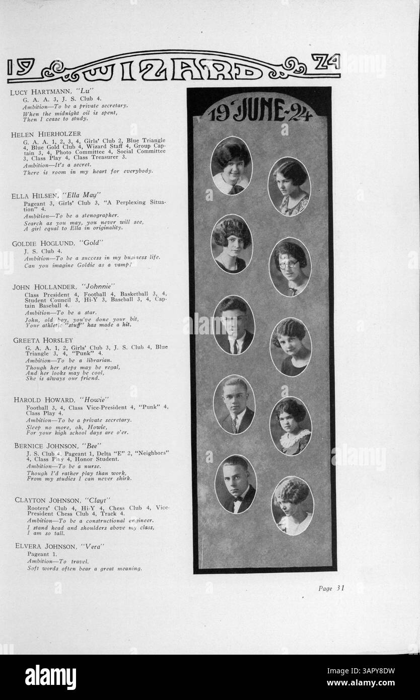 This high school annual documents the students, teachers, clubs, athletics, and other events of ...