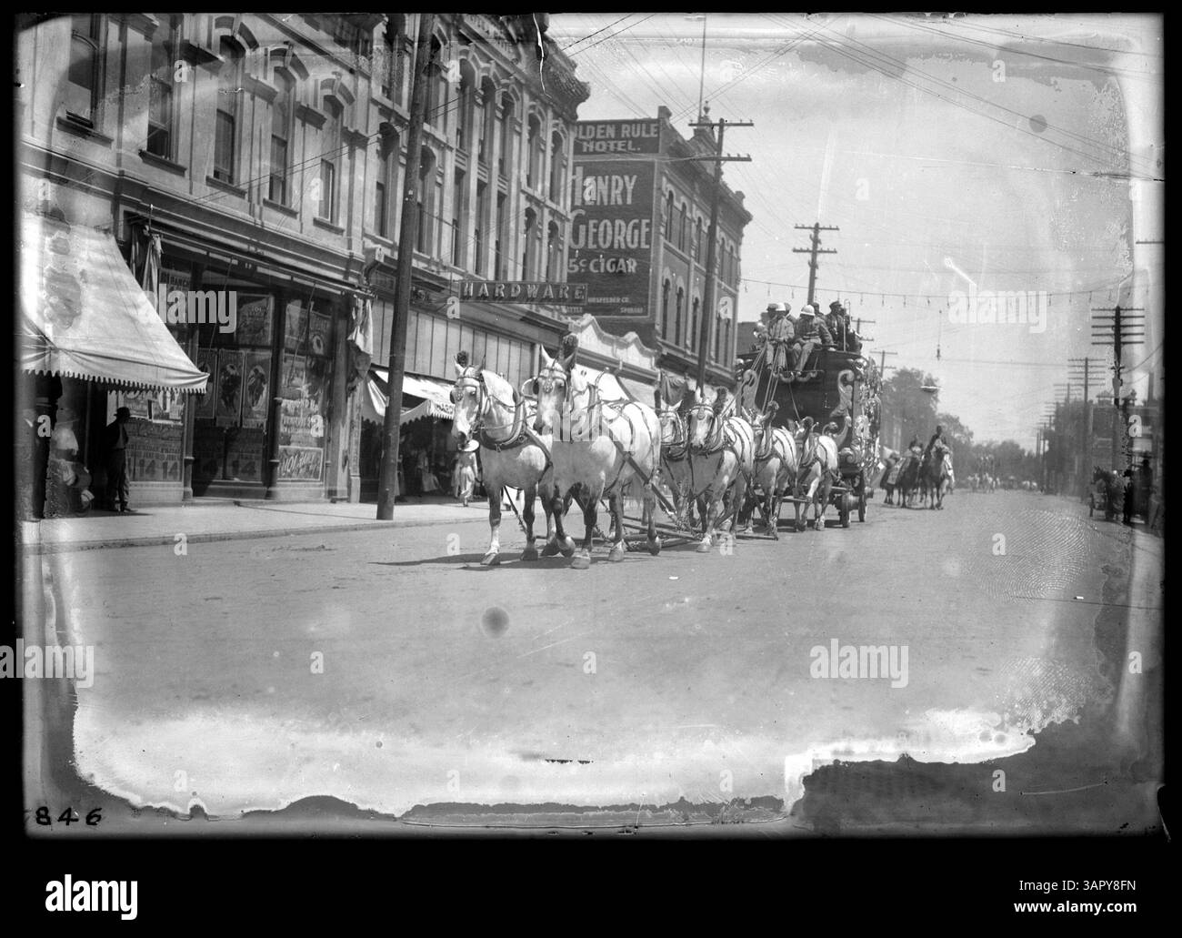 Photograph PH036 0846 by Lee Moorhouse captures a circus parade from ...