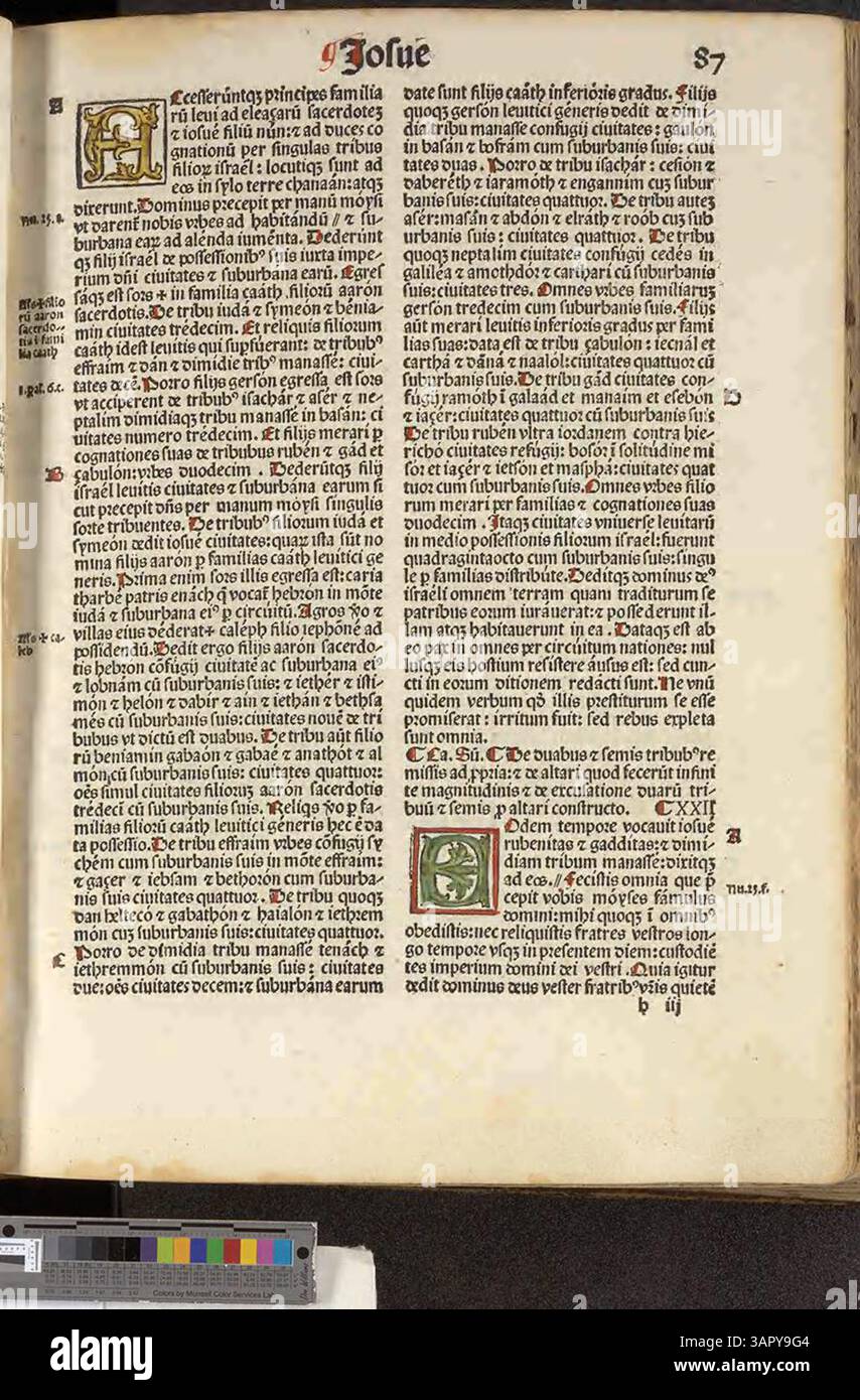 This Bible includes concordances to connect Old and New Testament ...