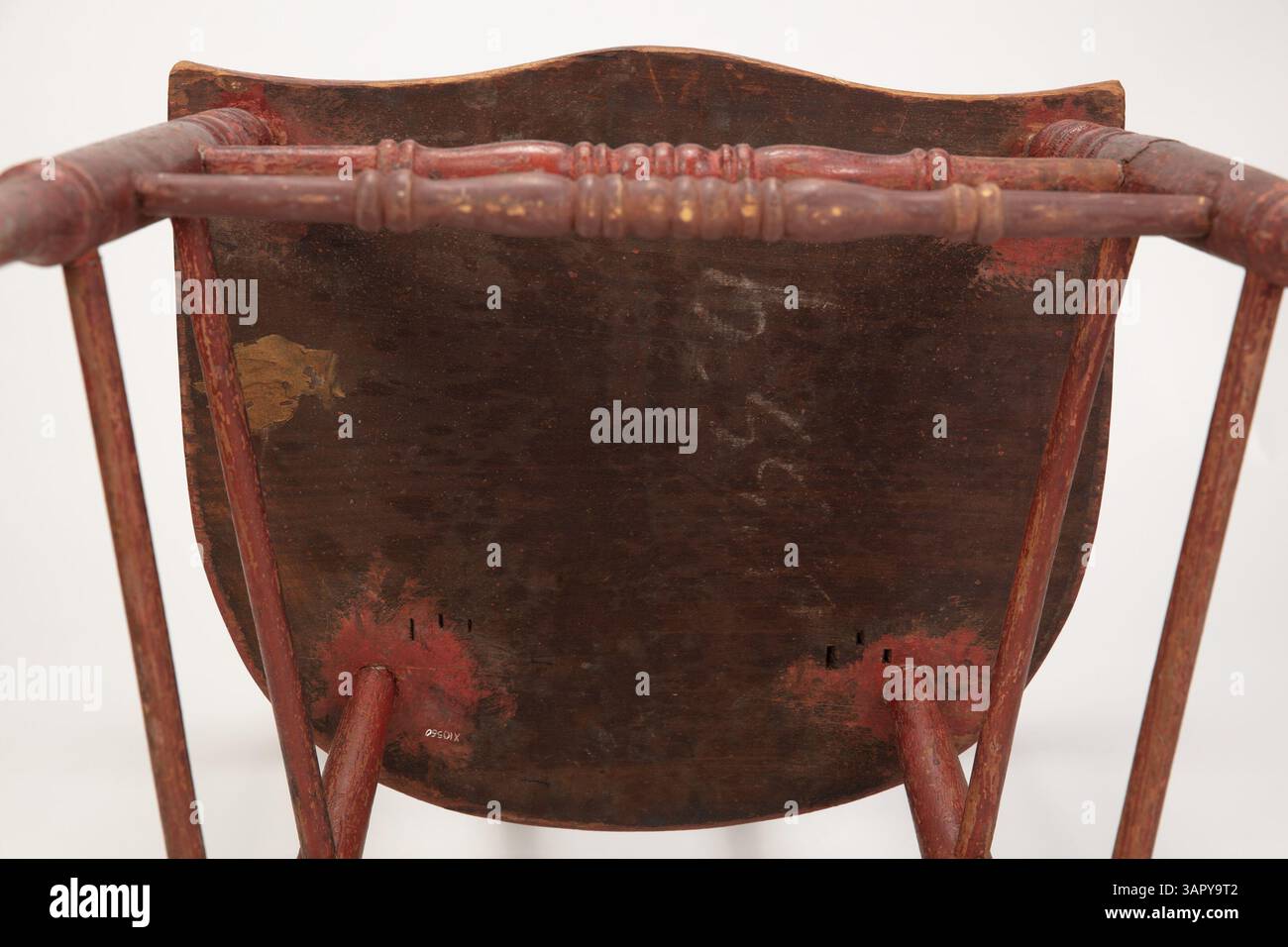 A Windsor style fireman’s armchair made for the St. Louis Fire Co. No ...