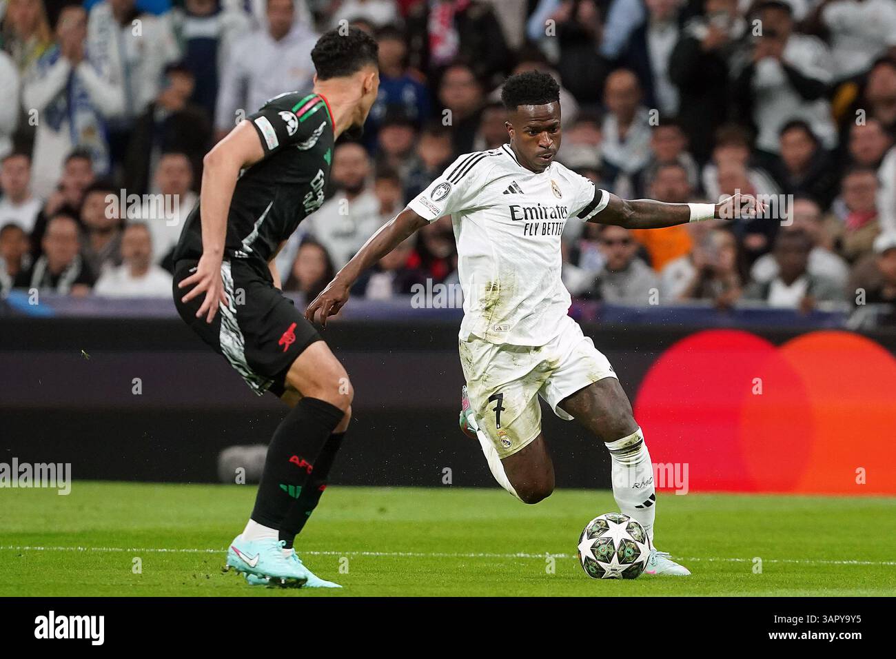 Madrid, Spain. 16th April 2025; Madrid, Spain: Real Madrid CF's ...