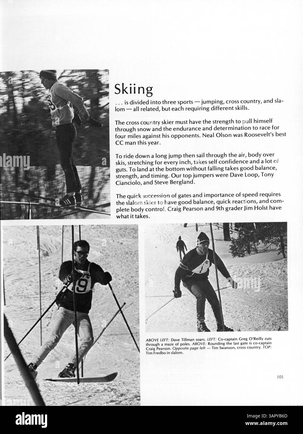 This 1971 yearbook from Roosevelt High School documents the 1970-1971 ...