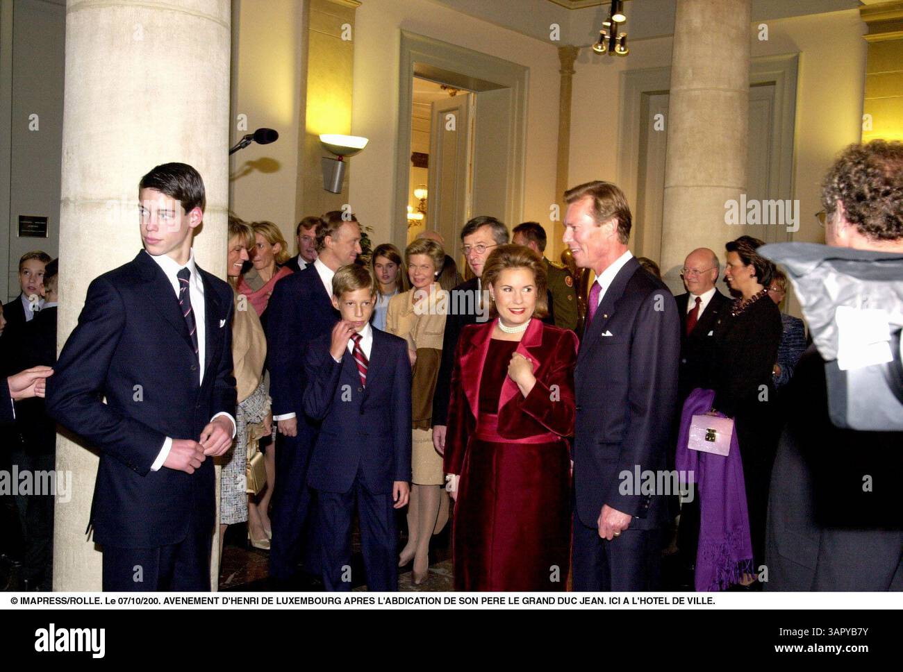 Jan. 1, 2011 - Â© IMAPRESS. PH : GILLES ROLLE. SWEARING IN OF HENRI OF ...