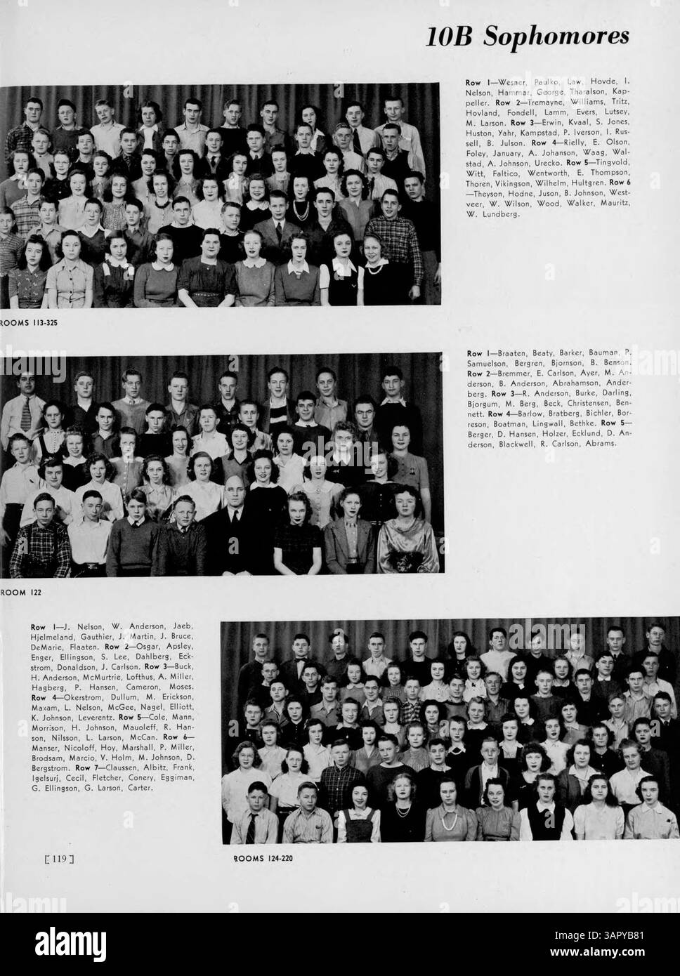 The 1941 Sagamore Yearbook from Roosevelt High School showcases the ...