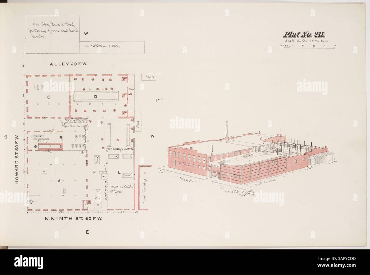 Page 20 of the Western Hame, Chain and Saddle Tree Factory map from A ...