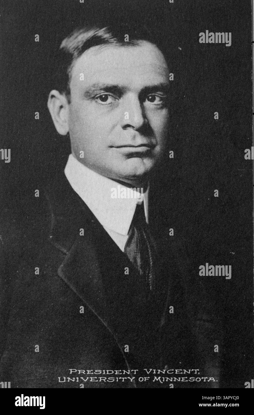 This image features President Vincent, the leader of the University of ...