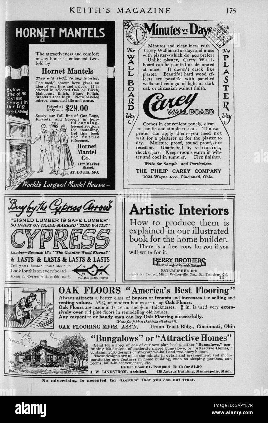 This 1918 edition of Keith's Home-Builder magazine provides house ...